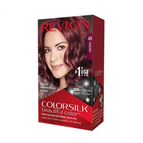 Revlon ColorSilk Beautiful Color, 48 Burgundy – Story Brand