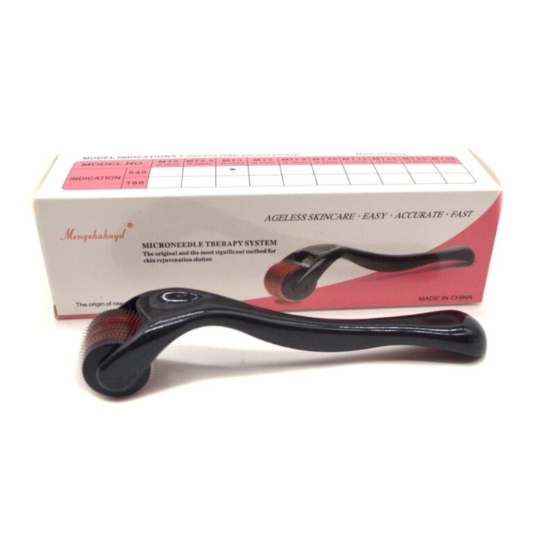 Derma Roller 540 Titanium Micro Needles 0.5mm – Story Brand